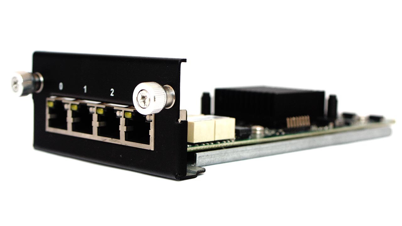 4x RJ45 Gb Ethernet LAN Modul 35N4 | 1ST-embedded.com